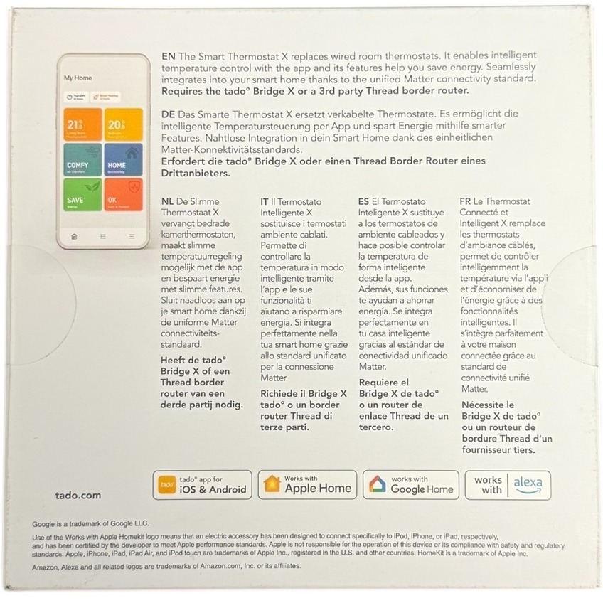 New New: Tado Wired Smart Thermostat - App Control - Own4Less